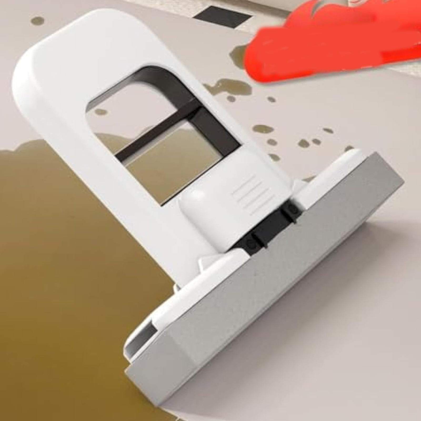 Mini Foldable Desktop Mop, Handheld Self-Squeeze Sponge Cleaning Tool ...
