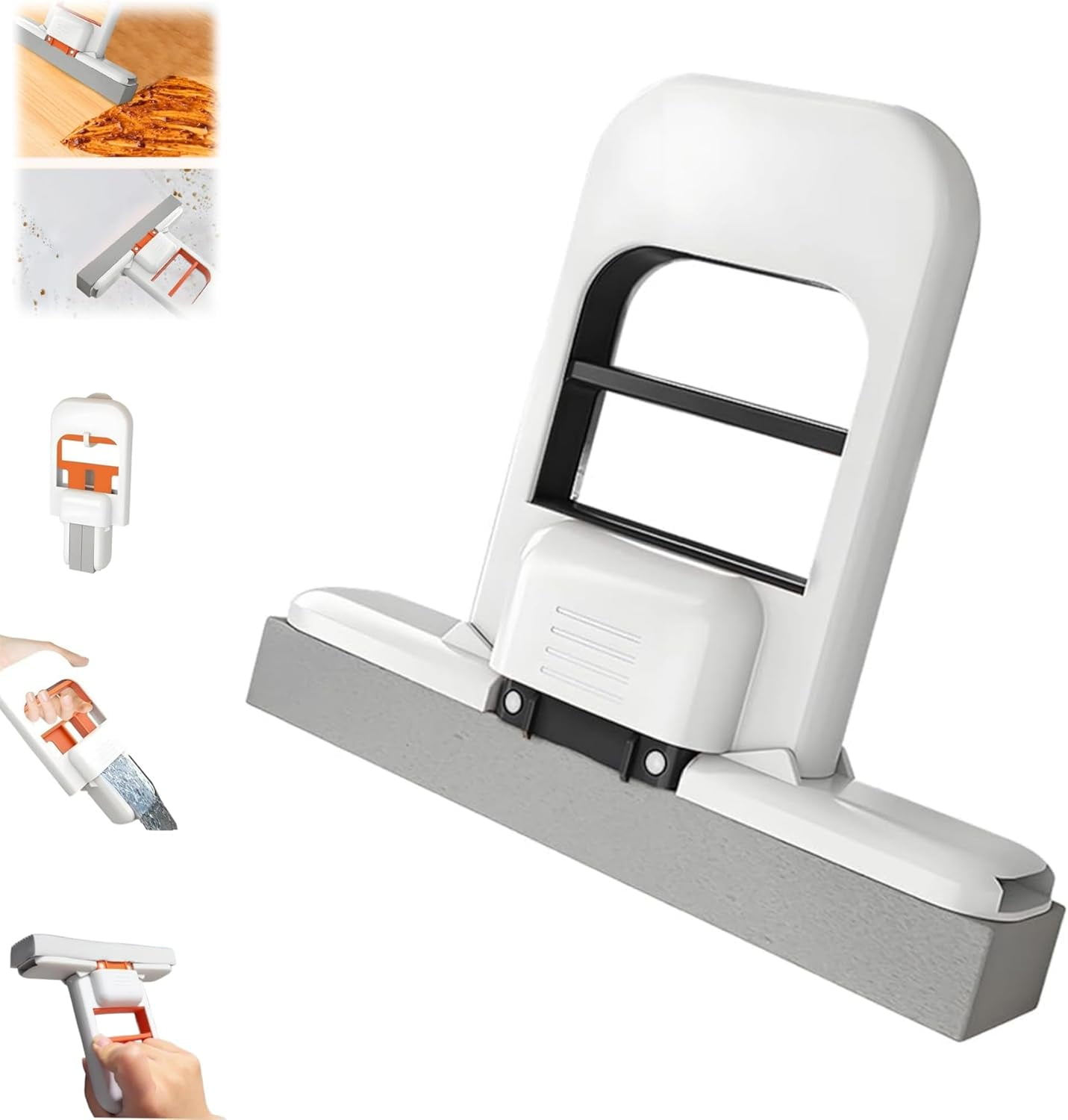 Mini Foldable Desktop Mop,Mini Portable Self-Adhesive Mop,Wet and Dry ...