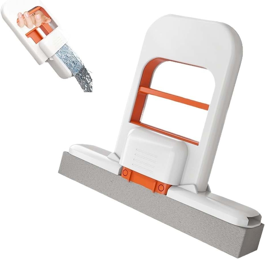 Mini Foldable Desktop Mop – Mop for Wet & Dry, Portable Small Mops with ...