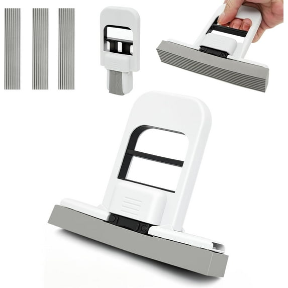 Mini Foldable Desktop Mop, Self Squeezing Small Sponge Mop with ...