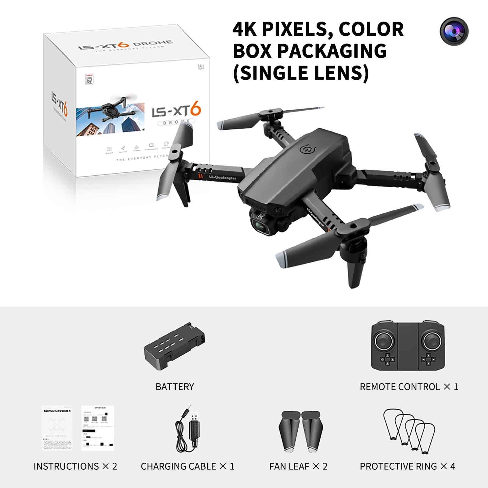 Mini Foldable Drone Multi Dual Lens Aerial Photography Aircraft 4K ...
