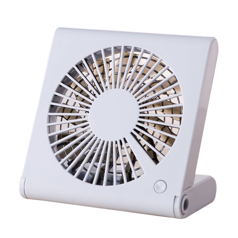 Mini Foldable Fan Rechargeable USB Fan Portable Travel Cooler (Sky-blue ...