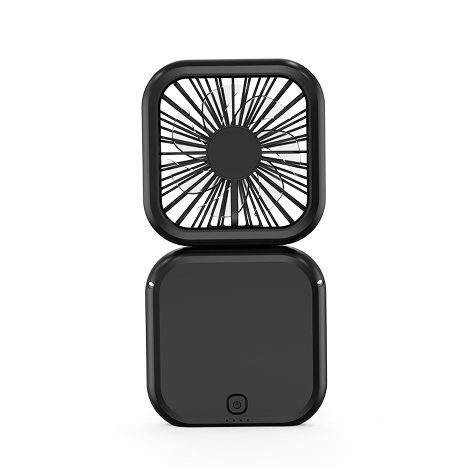 Mini Foldable Hanging Neck Fan with Power Bank Function Hands-Free ...