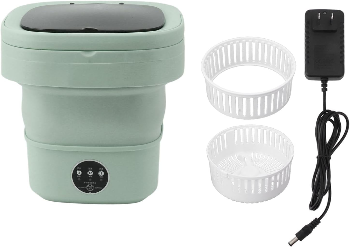 Mini Foldable Washer, 6L Mini Washer, Portable Bucket Washing Machine ...