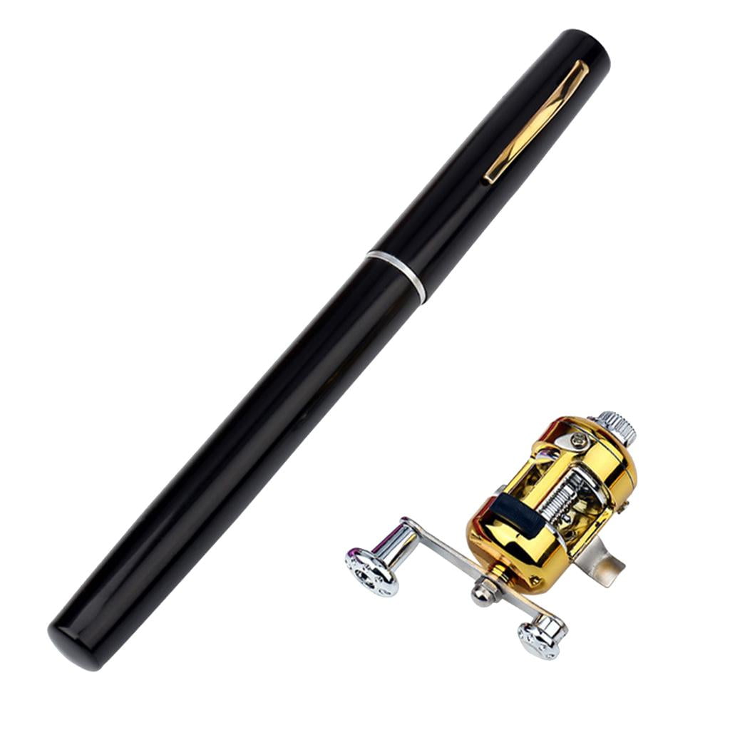 Mini Folding Fishing Rod 5 Sections Set Telescopic Folding Fishing ...