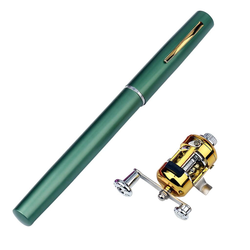 Mini Folding Fishing Rod 5 Sections Set Telescopic Folding Fishing ...