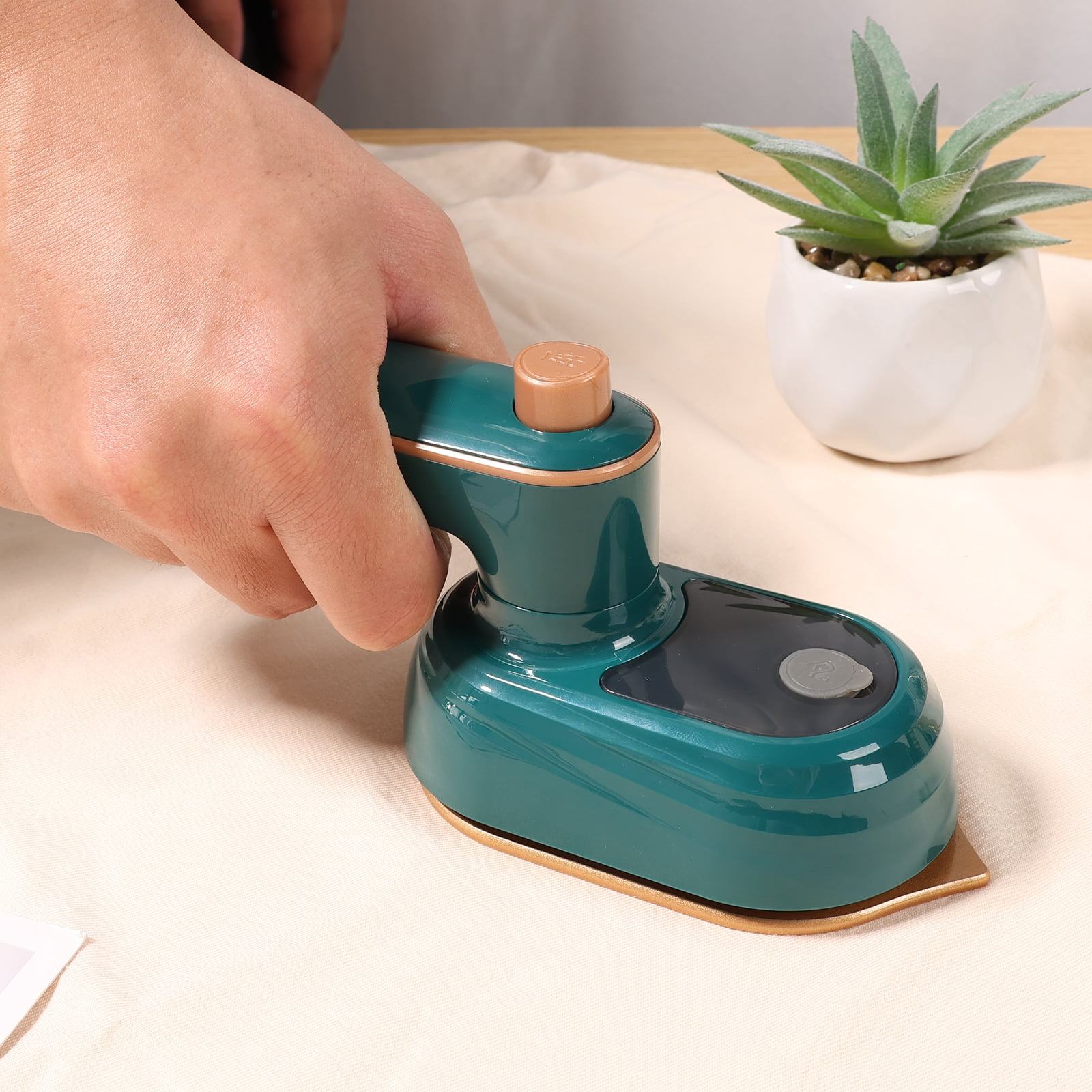 Mini Folding Iron, Portable Travel Steamer Wet Dry Ironing Rotary ...