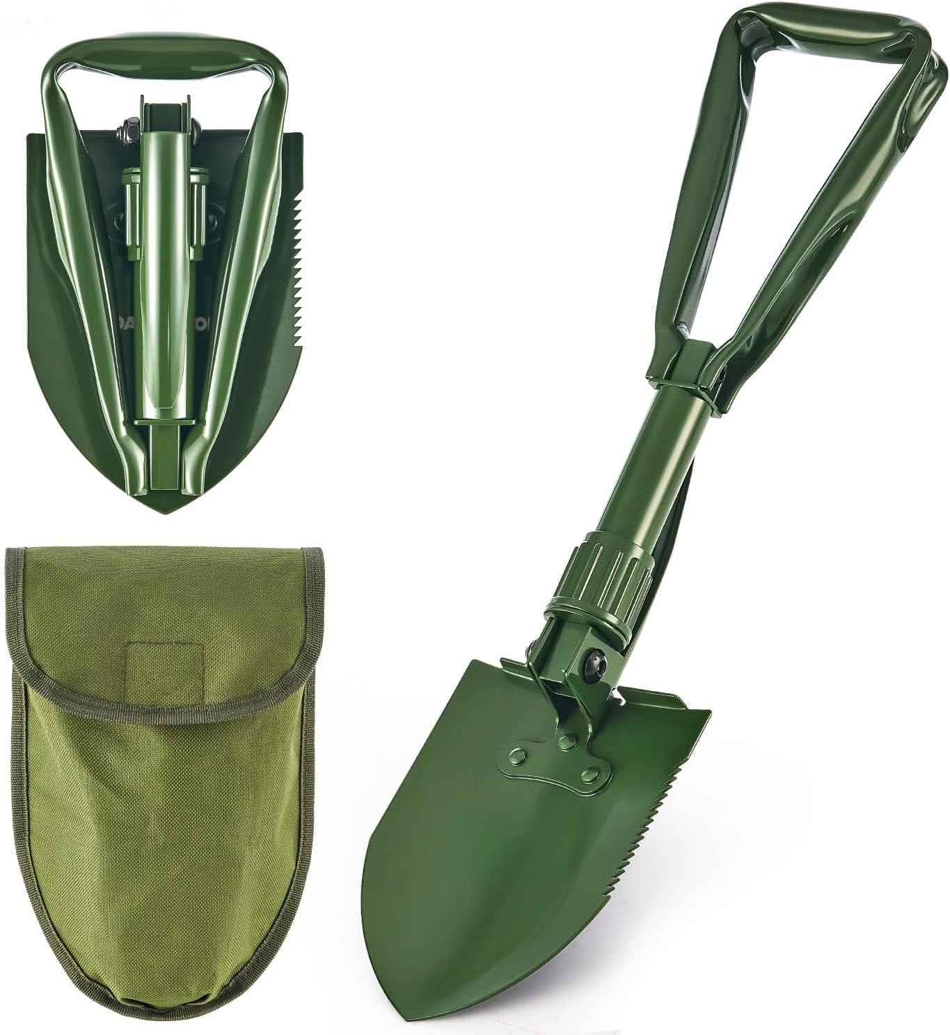 Mini Folding Shovel High Carbon Steel, Portable Lightweight Outdoor ...