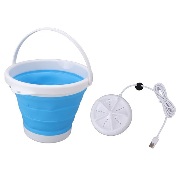 Pure Clean PUCWM33 Foldable Lightweight Mini Washing Machine, Top Load ...