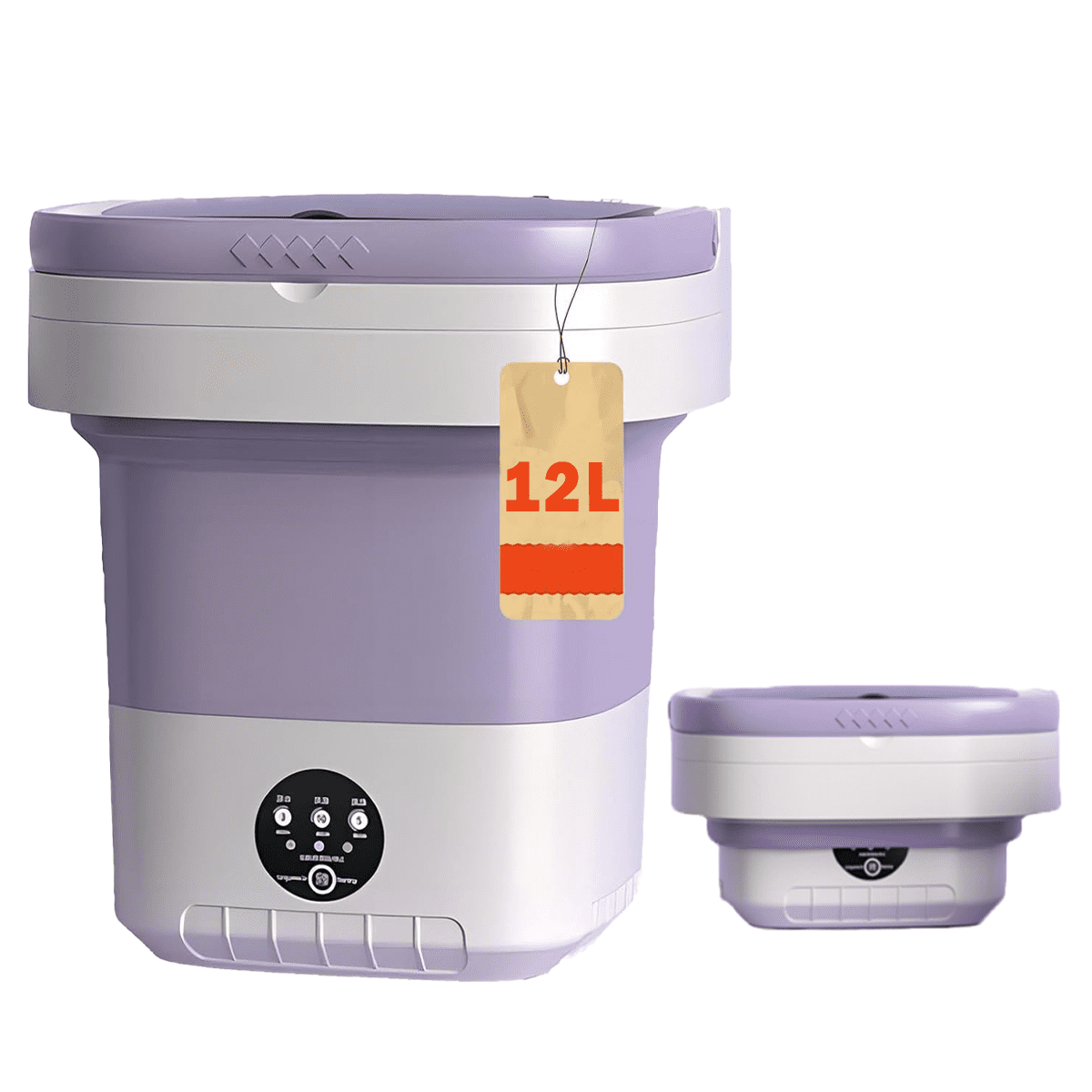 Mini Folding Washing Machine Portable For Clothes With Dryer Bucket ...