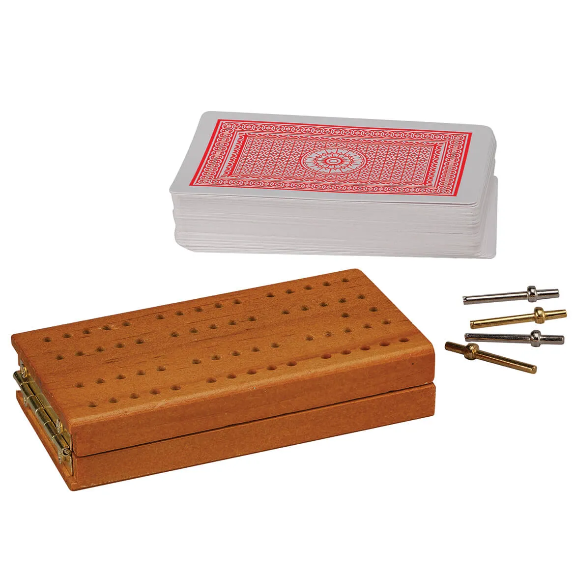 Mini Folding Wooden Cribbage Board - Walmart.com