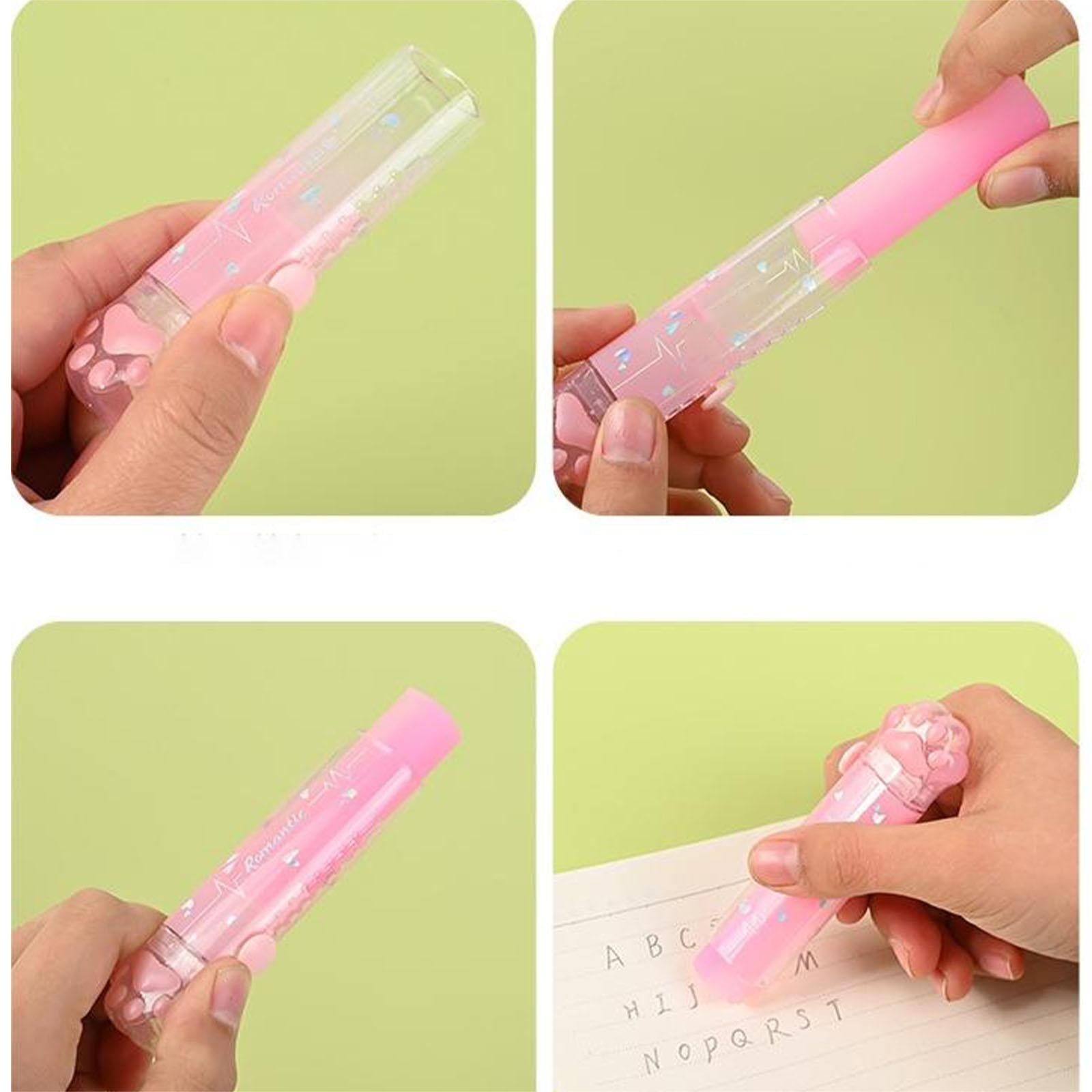 Mini Food Erasers, Cat Paw Shaped Retractable Erasers, Cat Claw Shaped ...