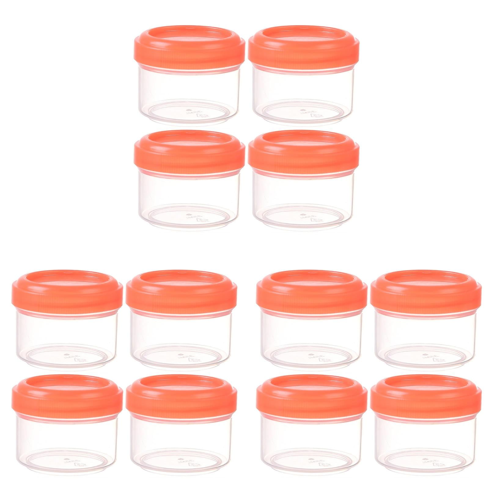 Mini Food Storage Containers 12-Piece Set - 35ml Airtight Leakproof ...