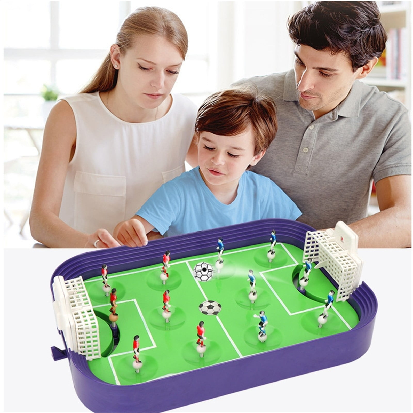 Mini Foosball Game Desktop Football Table Toy For Kids Family ...