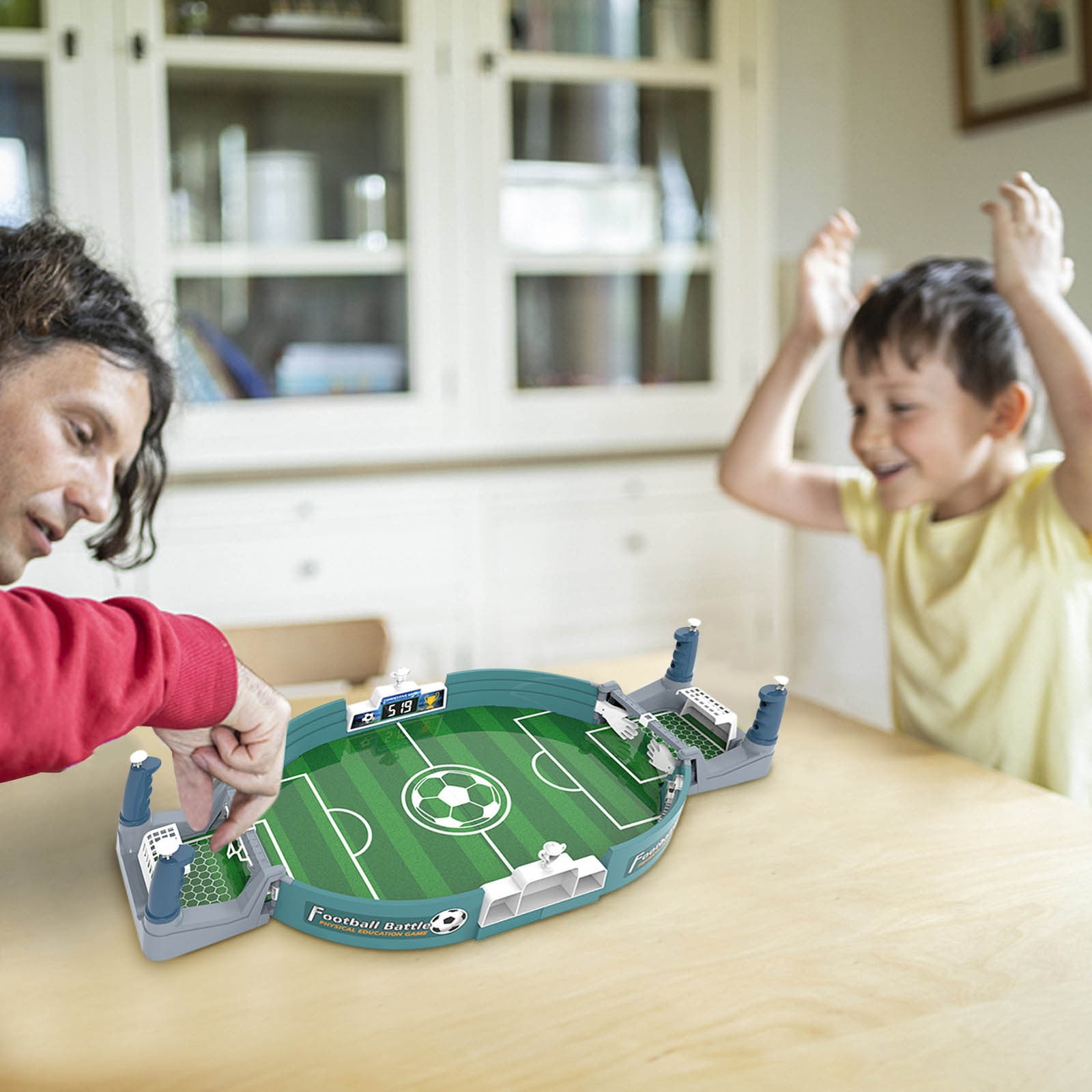 Mini Foosball Games Football Table Interactive Game Tabletop Football ...