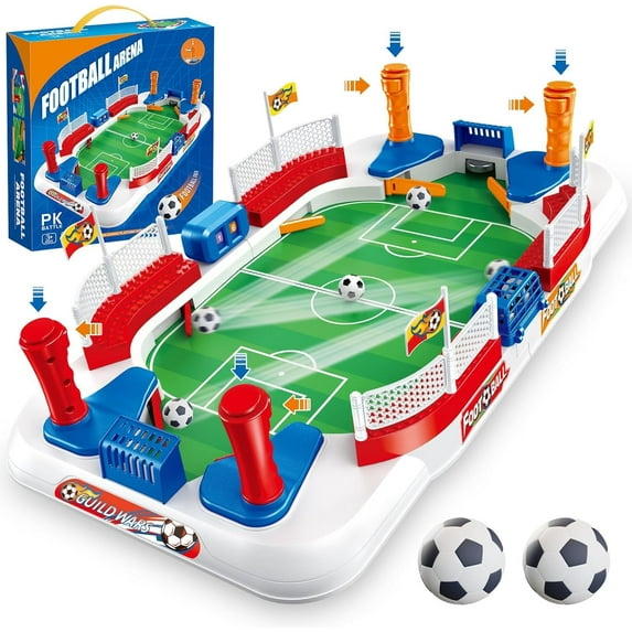 Mini Foosball Table, Soccer Board Game for Kids, 3 4 5 6 7 8-12 Year ...