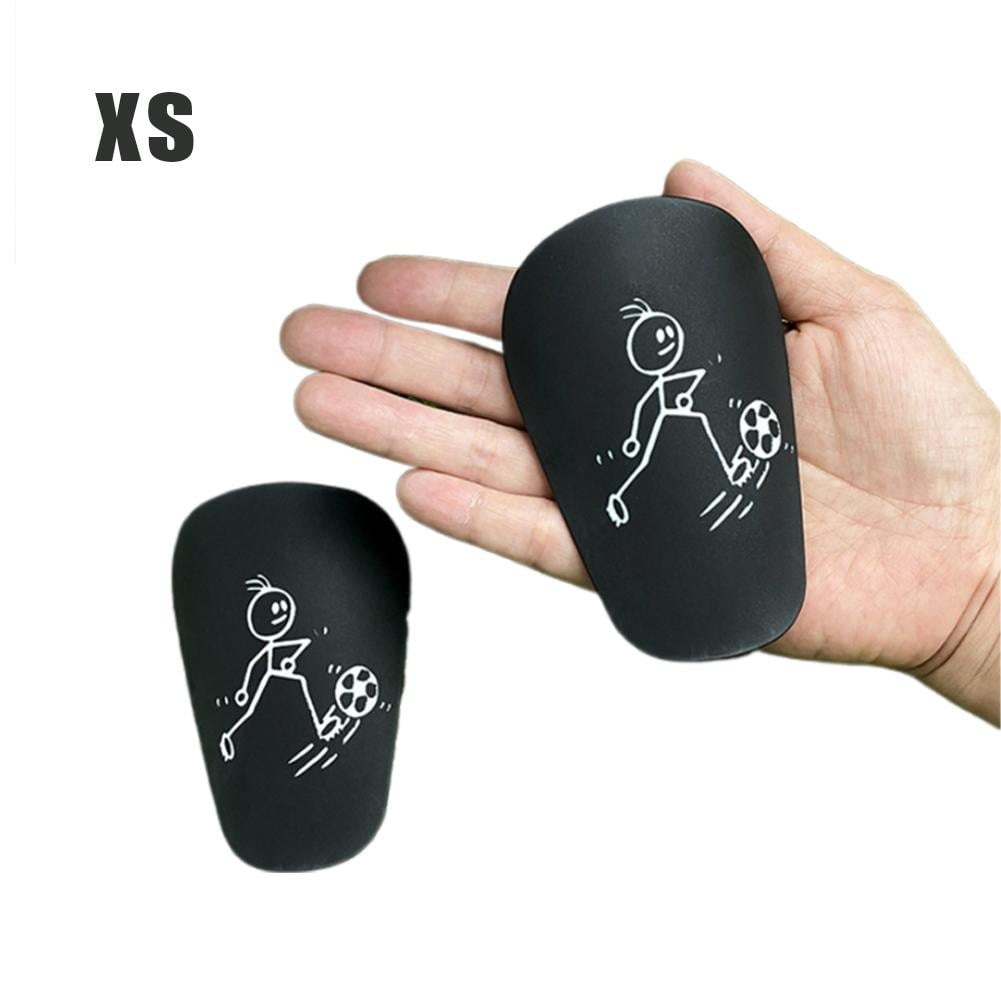 Mini Football Shin Guards with Hard Shell - Lightweight, Ergonomic Fit ...