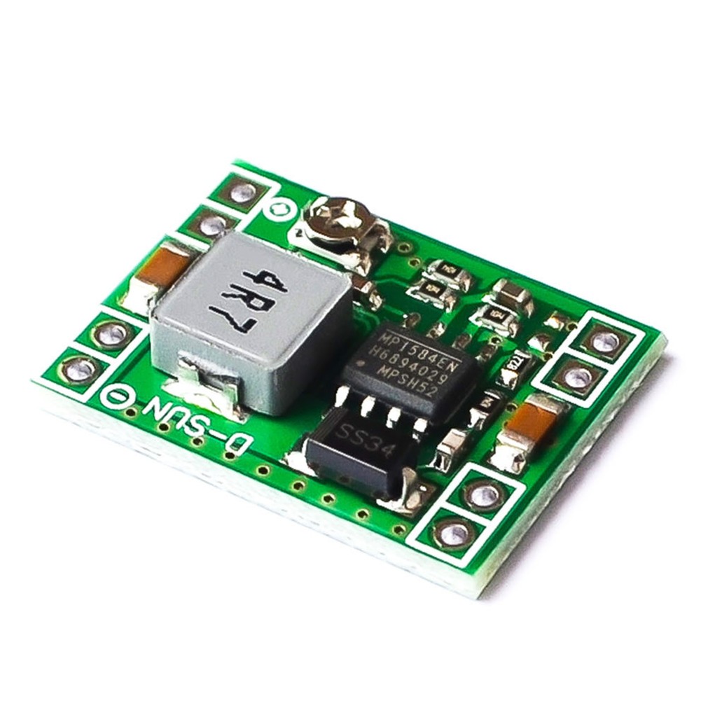 Mini For Mp1584En Dc-Dc Converter Adjustable Power Module 24V To 12V 9V 5V 3.3V 10Pcs - Walmart.com