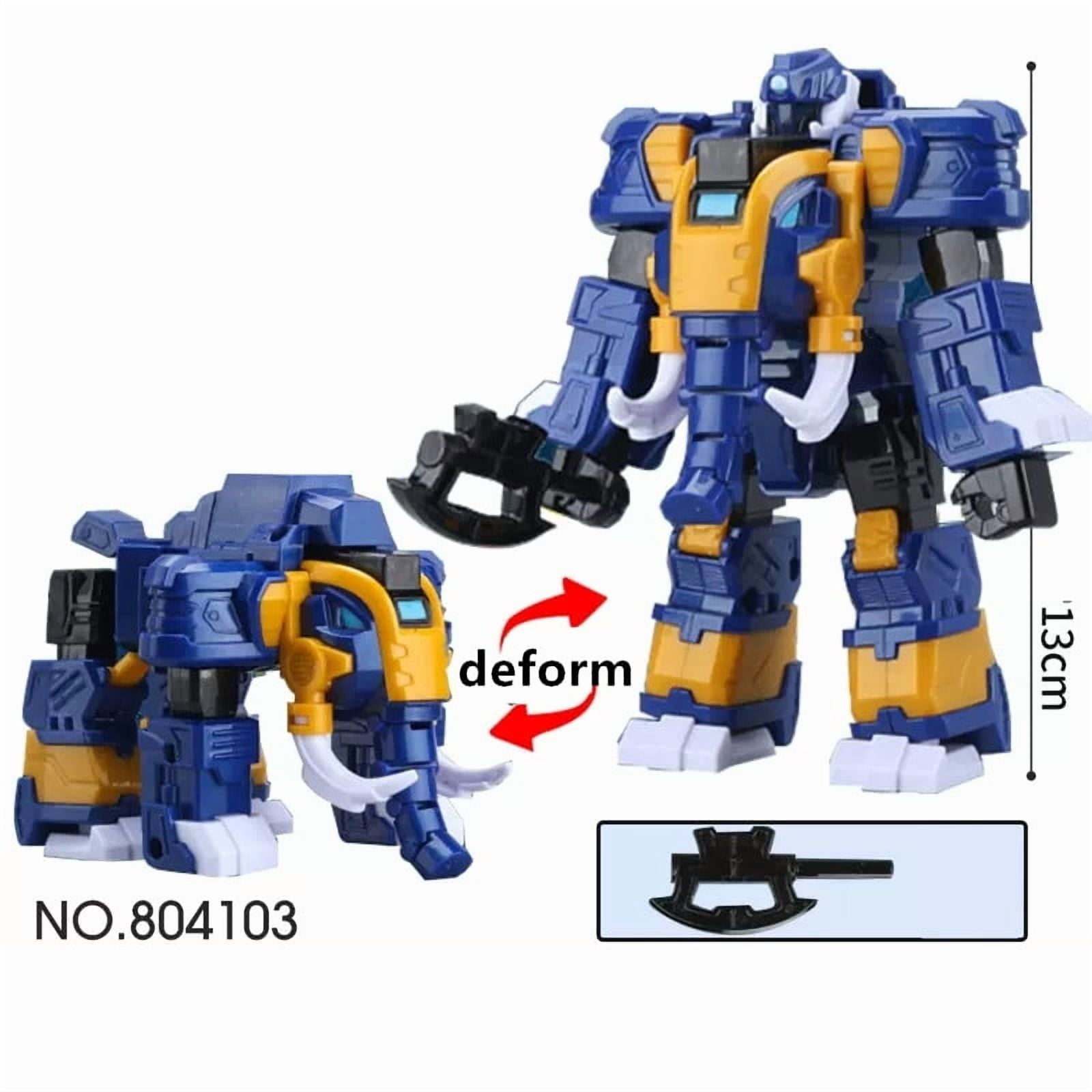 Mini Force 2 Super Dino Beastly Power Transformation Mecha Robot VOLT ...