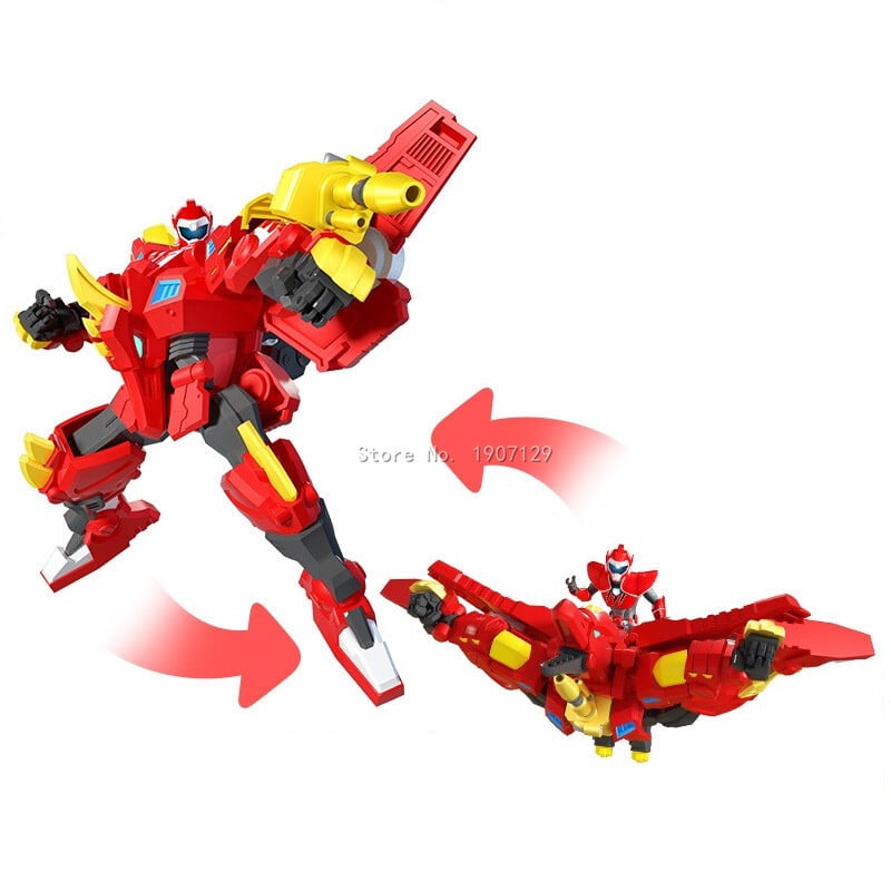 Mini Force 2 Super Dino Power Transformation Robot Toys Action Figures ...