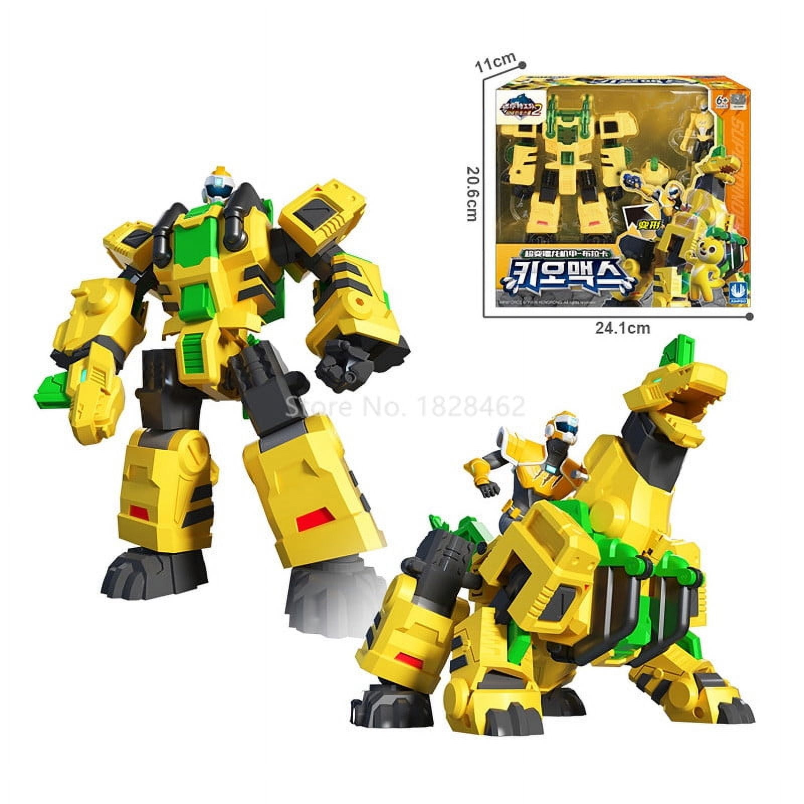 Mini Force 2 Super Dino Power Transformation Robot Toys Action Figures ...