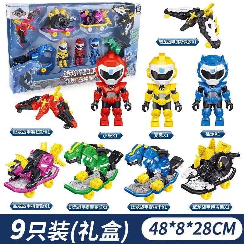Mini Force Agent Scooter Transformation Super Dinosaur Power Toys ...