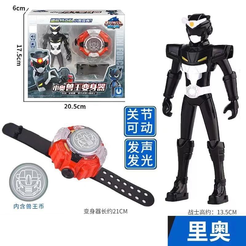 Mini Force Agent Transformation Toys Action Figures With Sound and ...