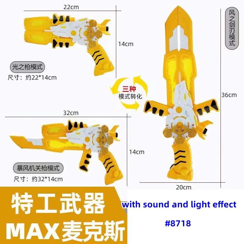 Mini Force Agent Transformation Toys Action Figures With Sound and ...