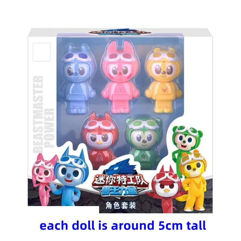 Mini Force Agent Transformation Toys Action Figures With Sound and ...