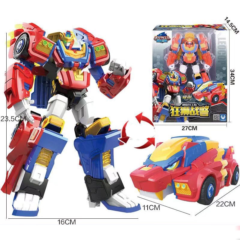 Mini Force Transformation Robot Animal Form Model Miniforce Deformation ...