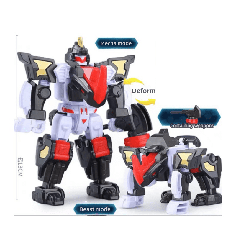 Mini Force Transformation Robot Toys Action Figures Beast King Power ...