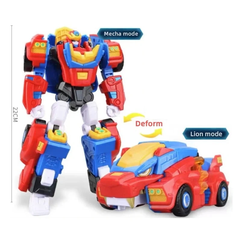 Mini Force Transformation Robot Toys Action Figures Beast King Power ...