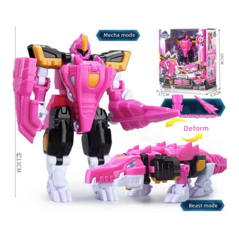 Mini Force Transformation Robot Toys Action Figures Beast King Power ...