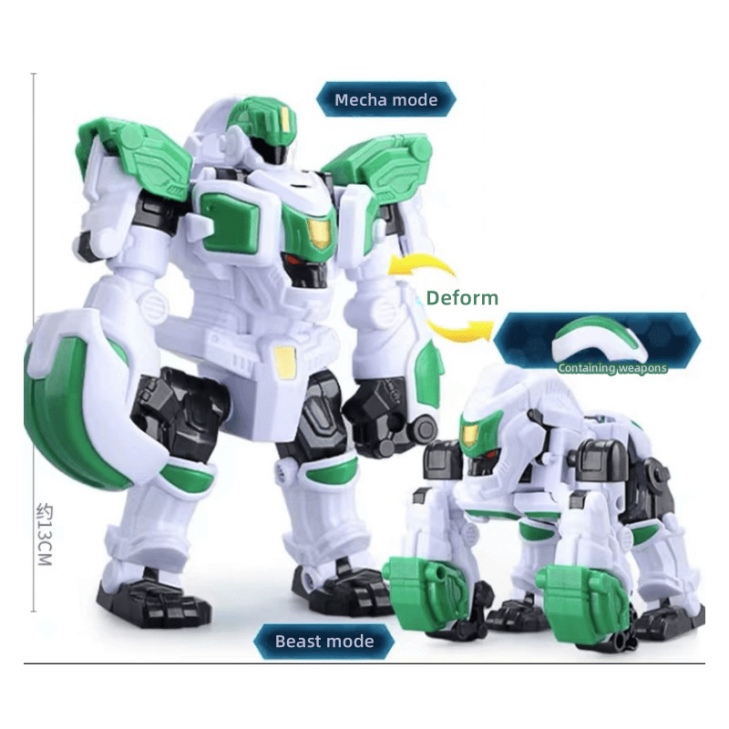 Mini Force Transformation Robot Toys Action Figures Beast King Power ...