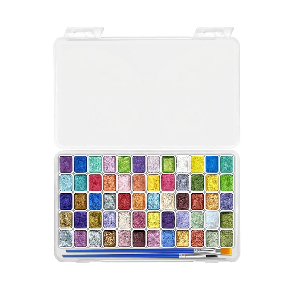 Mini Forestry Shifting Watercolor Painting Set, 20/60 Color Shifting ...