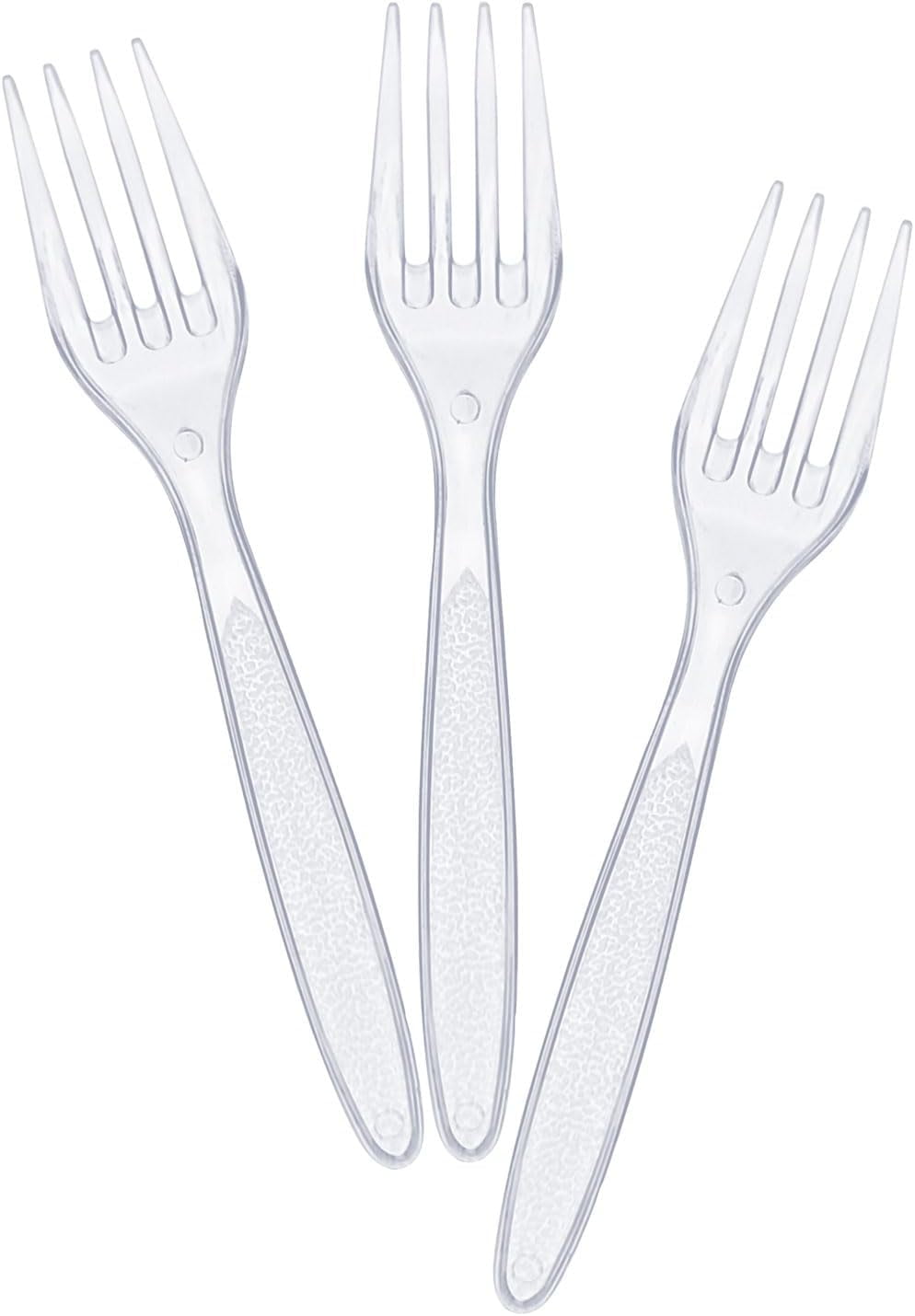 Mini Forks 100 Pcs 4.7" Small Plastic Forks Disposable for Salad ...
