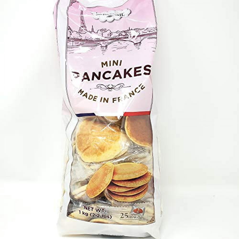 TeviRoom Mini French Pancakes, Made in France, Individually Wrapped, 50 ...