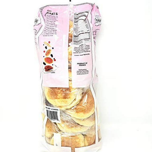 Mini French Pancakes Made in France Individually Wrapped Packs (50 ...