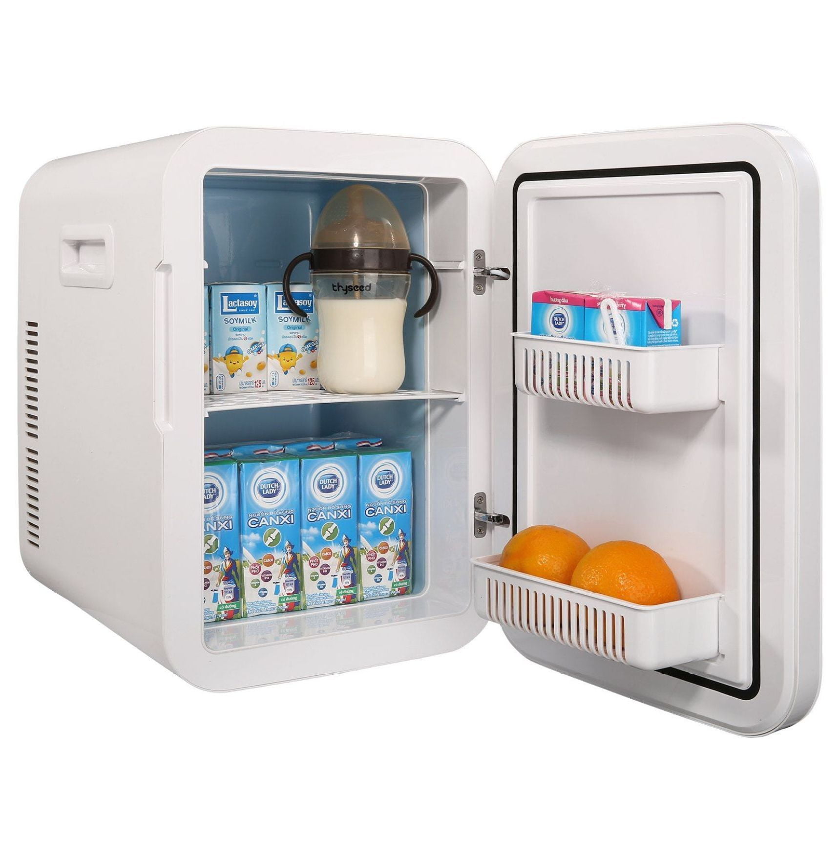 Mini Fridge, 20L Skincare Fridges with Temper Control Touch Screen ...
