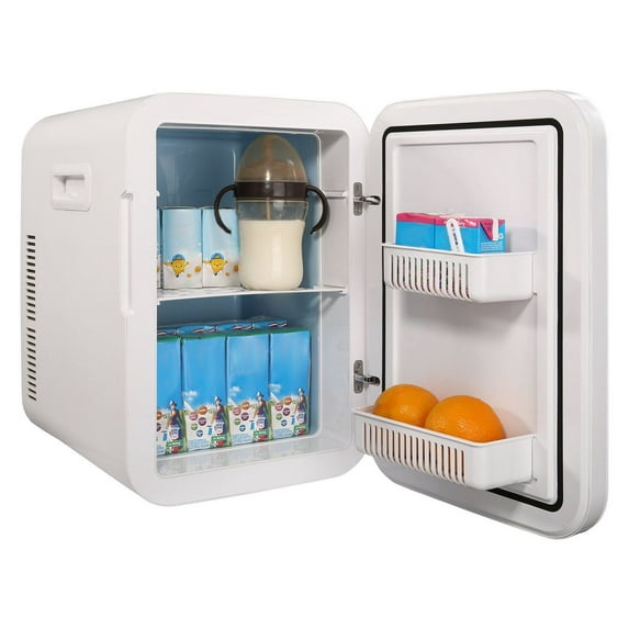 Mini Fridge 20L, Skincare Refrigerator with Touch Screen, Portable ...