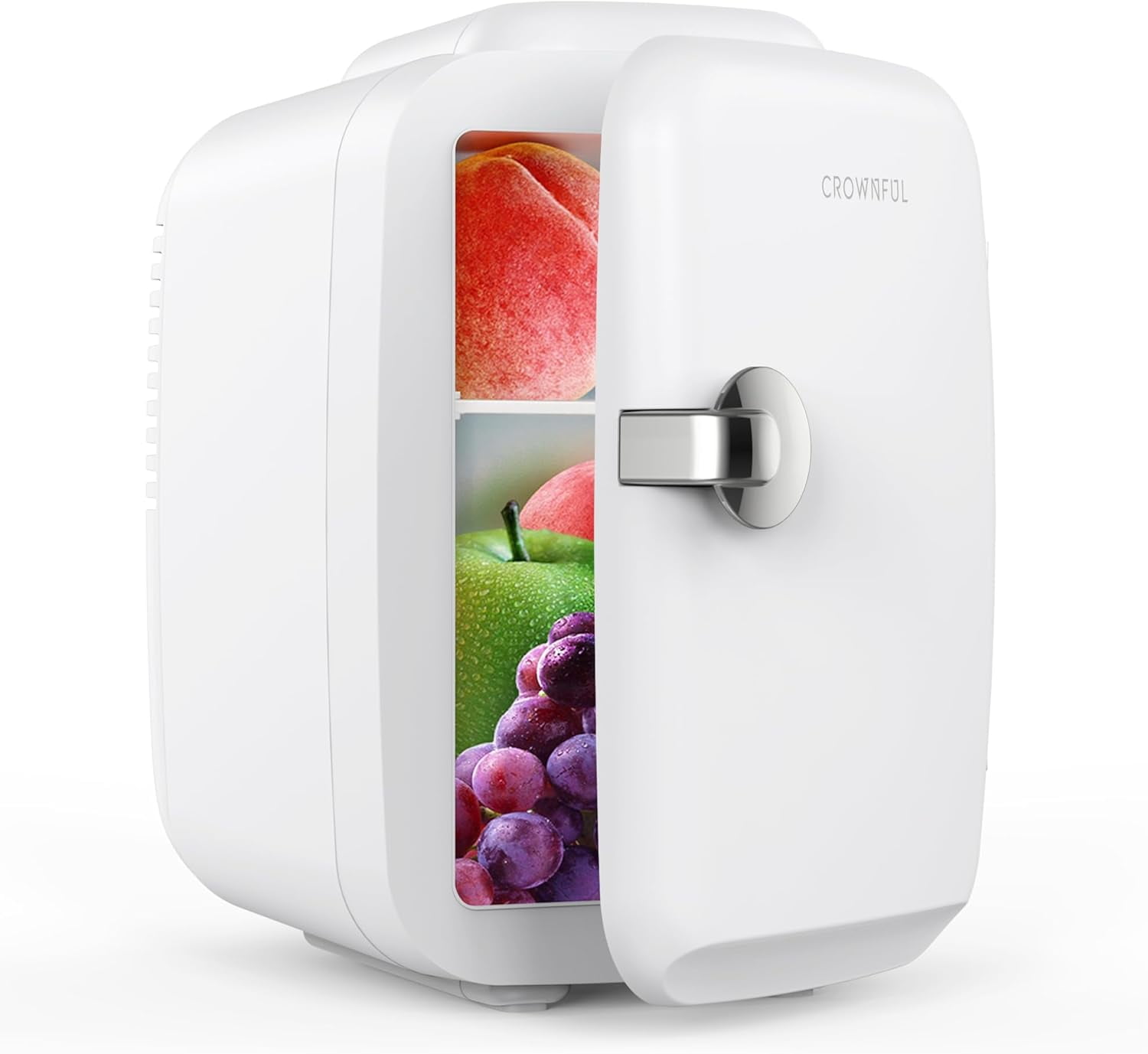 Mini Fridge, 4 Liter/6 Can Portable Cooler and Warmer Personal ...