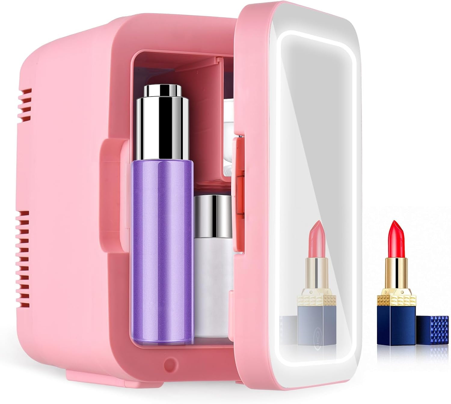 Mini Fridge 4L capacity Portable CER and Warmer Skincare Fridge with ...