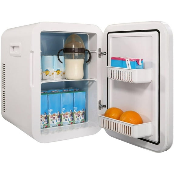 Mini Fridge for Bedroom, 20L Skincare Fridge with Touch Screen Temper ...