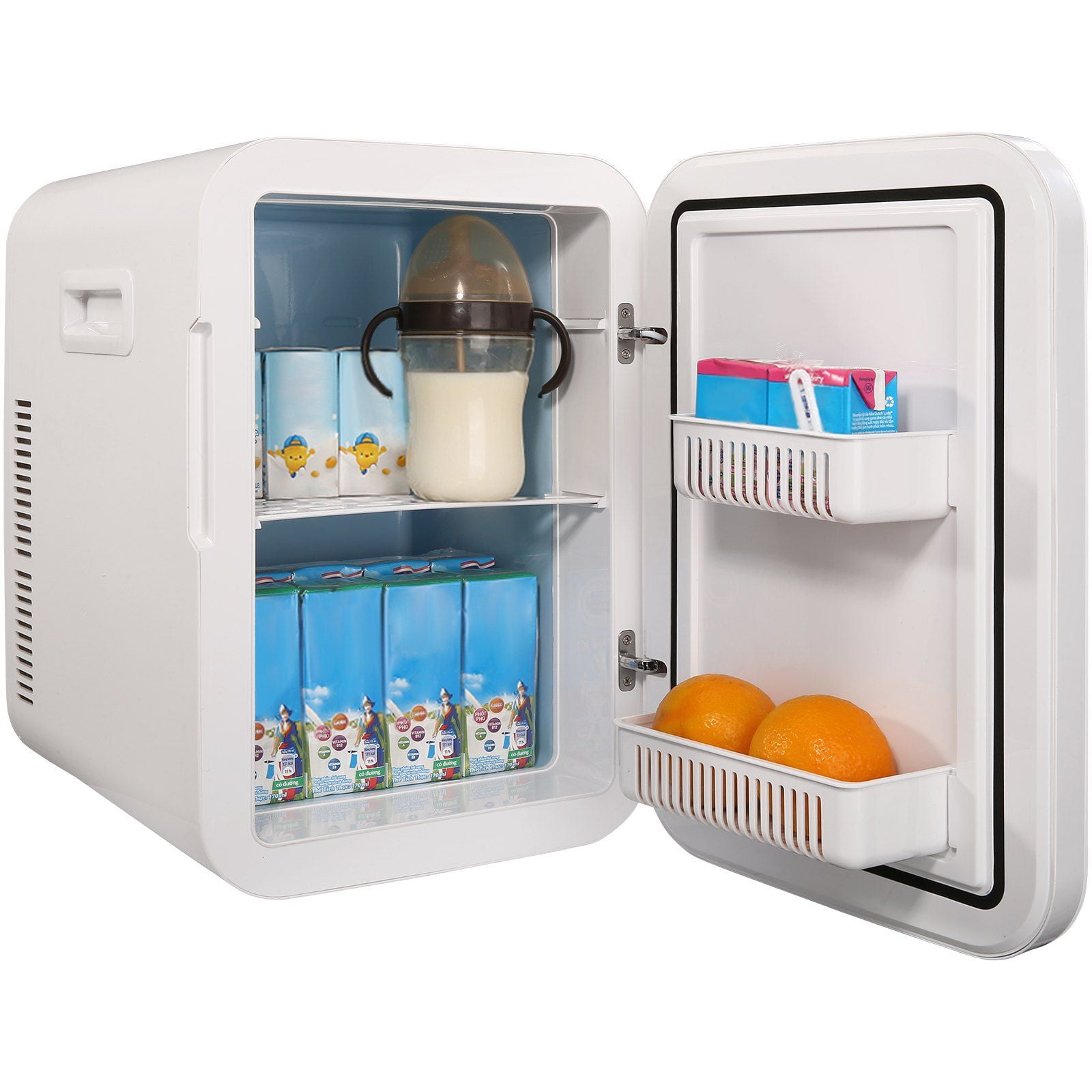 Mini Fridge for Bedroom, 20L Skincare Fridge with Touch Screen Temper ...