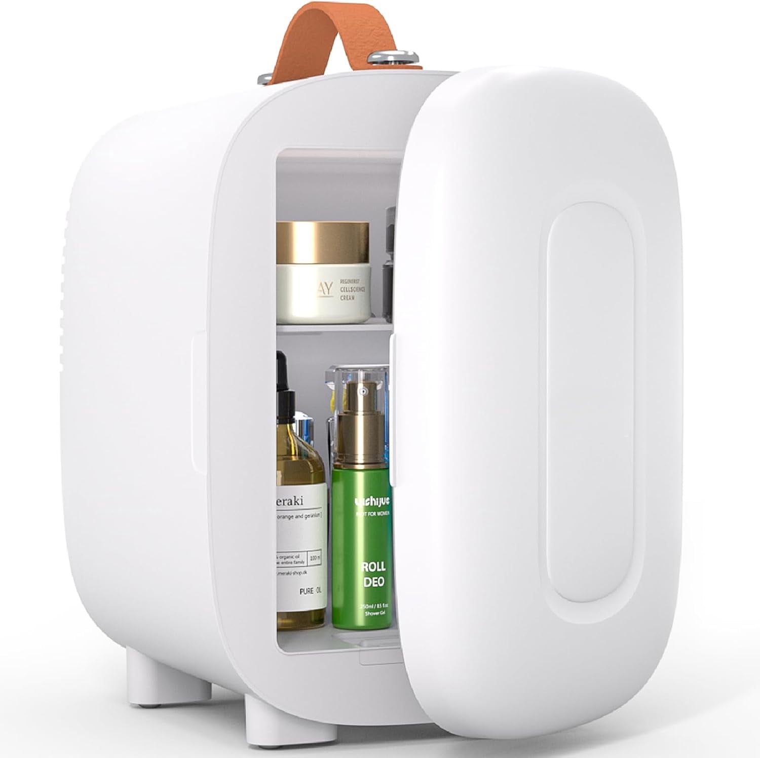 Mini Fridge for Bedroom Skincare Cooler & Warmer Portable Small ...