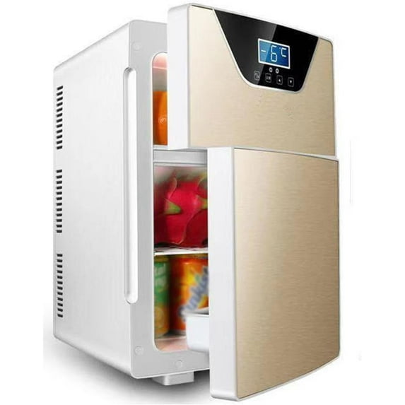 Mini Fridge, Beverage Refrigerator with Adjustable Shelving, Electric ...