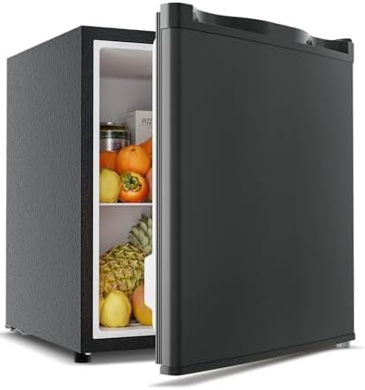 Mini Fridge with Freezer - 1.7 Cu.Ft Single Door Mini Refrigerator with ...