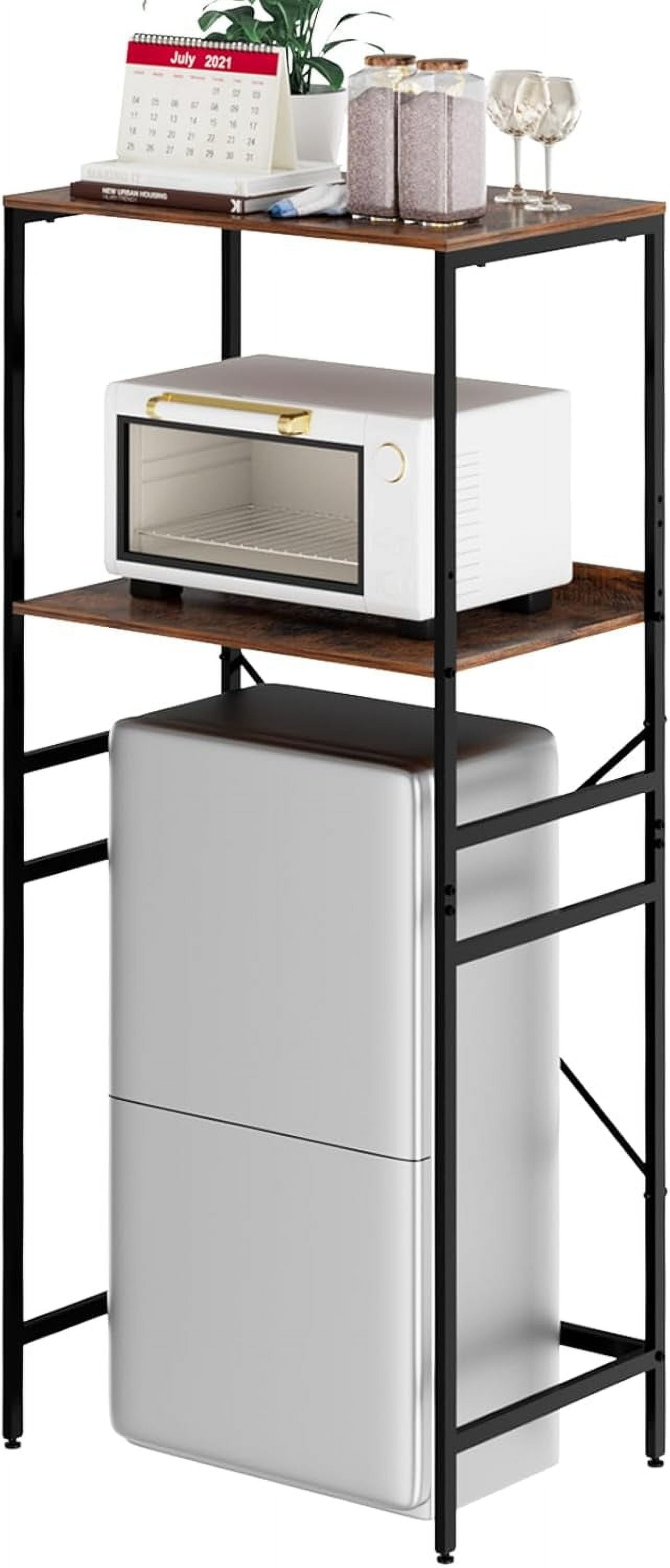 Mini Fridge Shelf Mini Fridge and Microwave Stand Over Mini Fridge ...