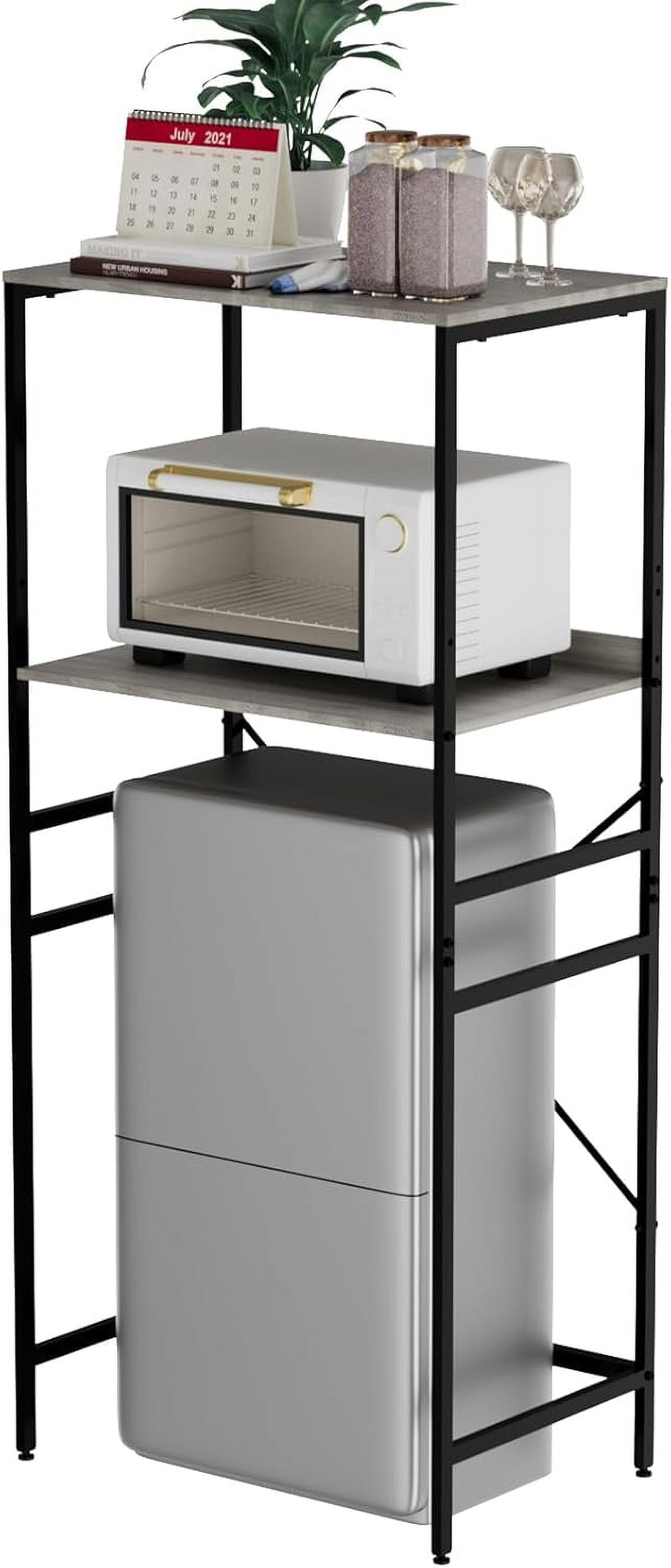 Mini Fridge Shelf Mini Fridge and Microwave Stand Over Mini Fridge ...