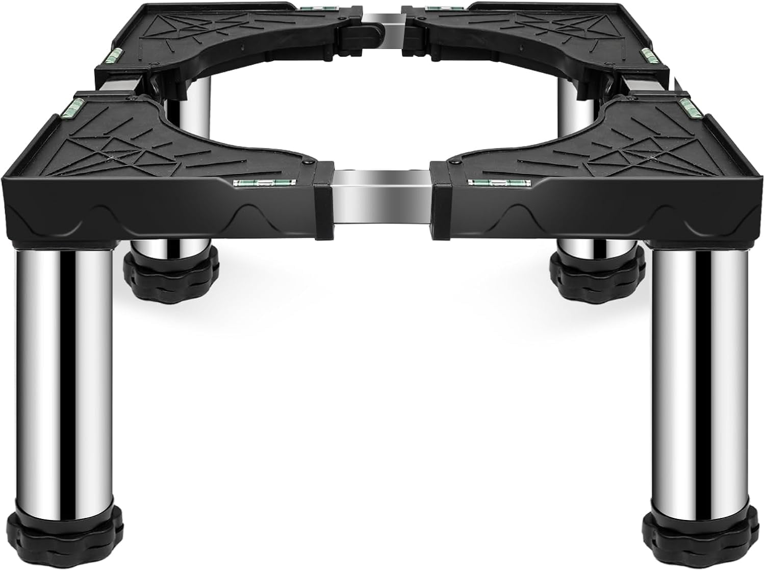 Mini Fridge Stand with 4 storage Feet (9.4"-10.6" High), Adjustable ...